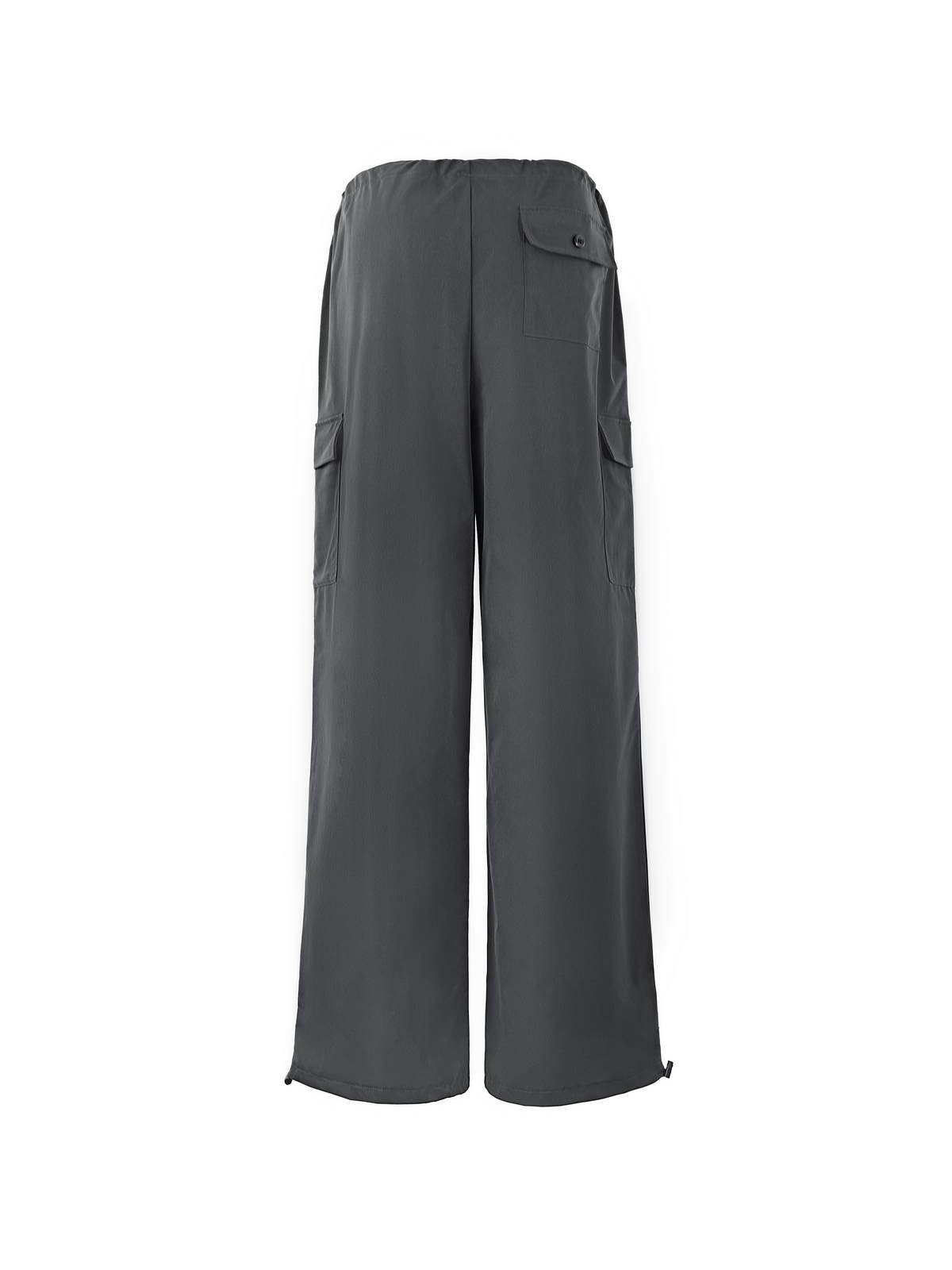2023 Drawstring Y2k Baggy Cargo Pants Gray Xs In Cargo Pants Online