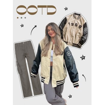 Emmiol Free shipping 2025 OOTD SET 5: Dress With IG Influencers Mixcolor L in Jackets online ...