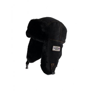 Emmiol Free shipping 2025 Warm Fleece Lined Buckle Trapper Hat Black ...