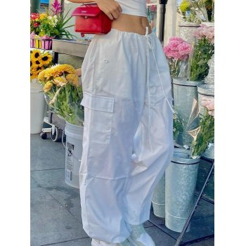 Emmiol Free shipping 2026 Drawstring Y2K Baggy Versatile Addition Cargo ...