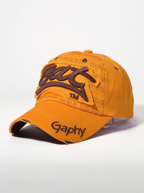 Emmiol Free shipping 2025 Men's Outdoor Print Embroidery Frayed ...