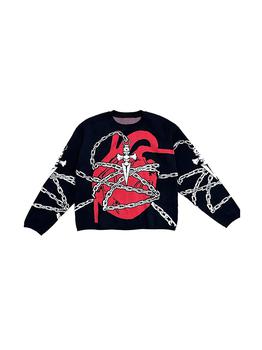 Emmiol Free shipping 2026 Men's Anime Graphic Sweater Red XL in ...