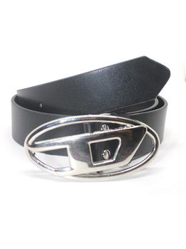 Emmiol Free shipping 2025 Vintage Silver Letter D Buckle Belt Black ONE ...